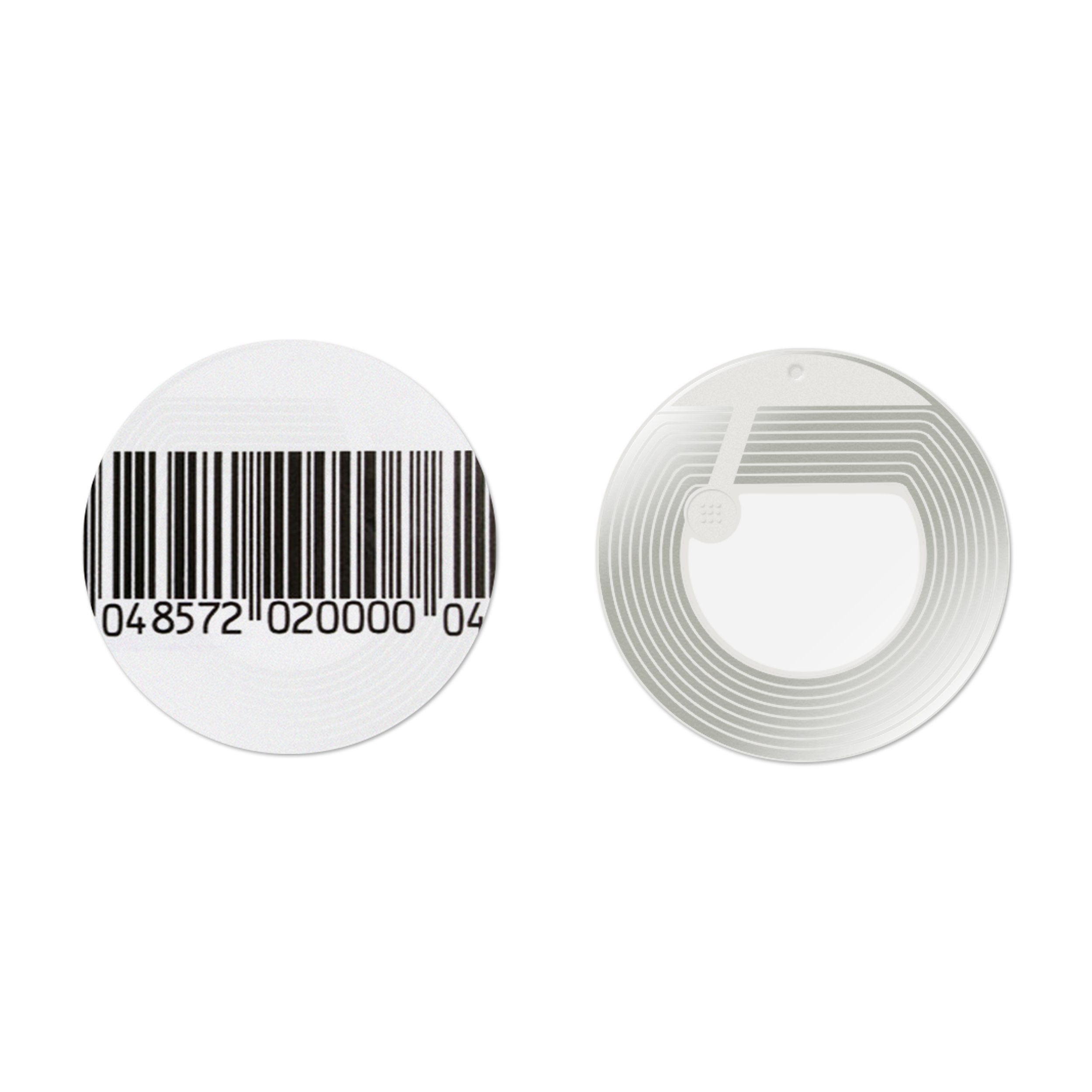 Factory high sensitivity antitheft round eas rf label, round rf label ...