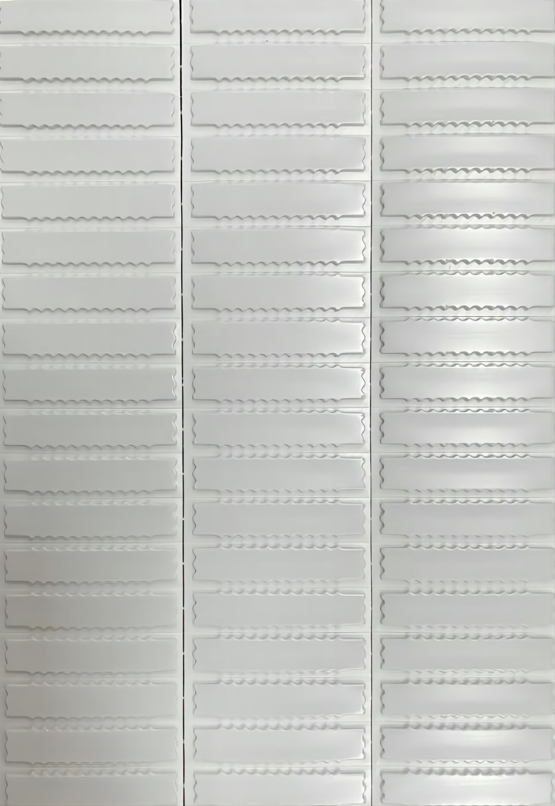 AM007 wavy edge AM label barcode white 58KHz, wavy AM label, AM label ...